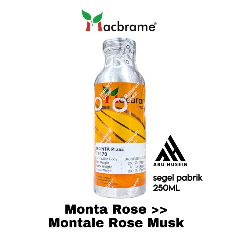 Jual MONTA ROSE // MONTALE ROSE MUSK 250ML SEGEL PABRIK PRODUK MACBRAME ...