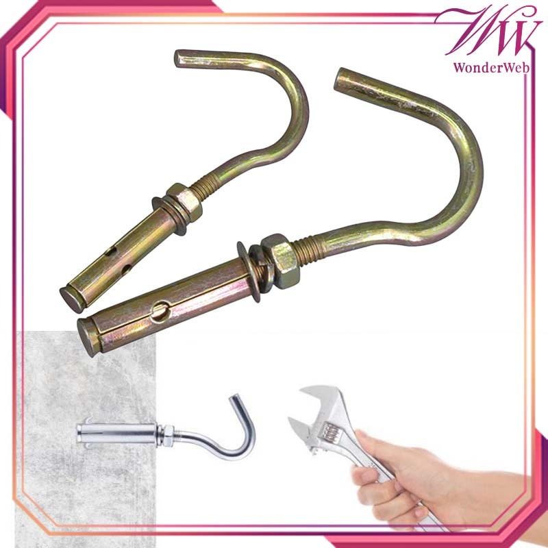 Jual M6/M8 Hook Dynabolt Gantung 10pcs Dynabolt Anchor Dinabolt Hook ...