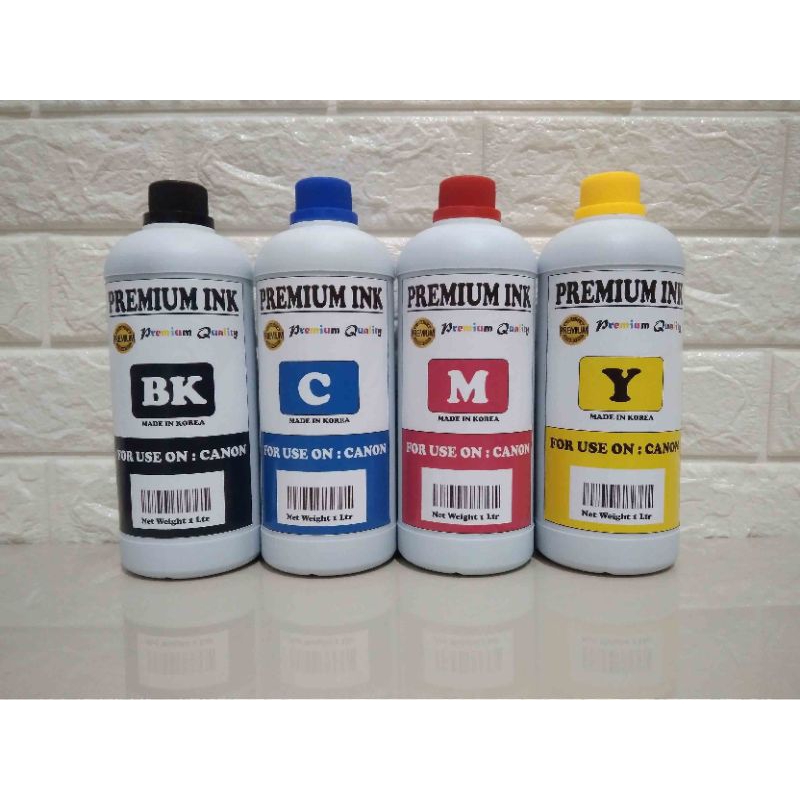 Jual Tinta isi Ulang / Refill Printer Canon 1 Liter Premium ink ( Made ...