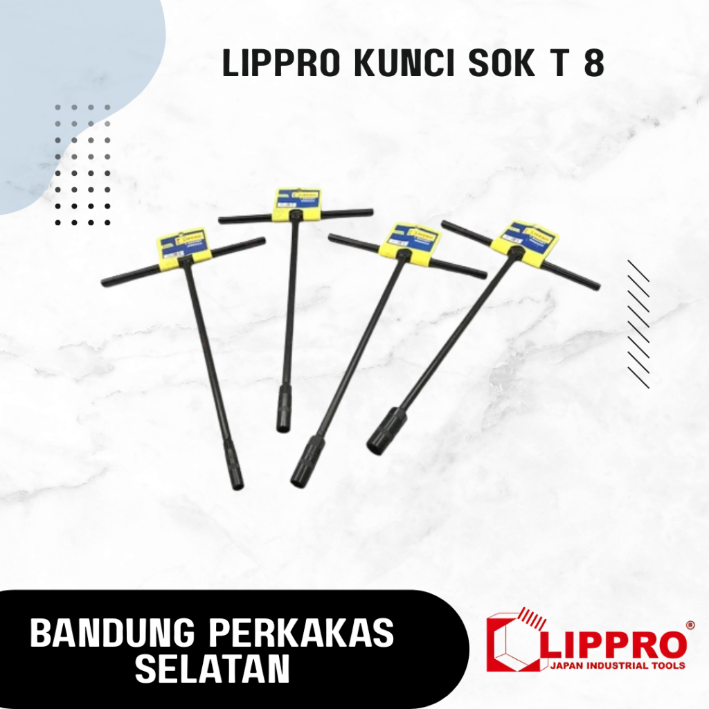 Jual LIPPRO Kunci Sok T 8 9 10 11 12 13 14 mm SATUAN - Sock Socket ...