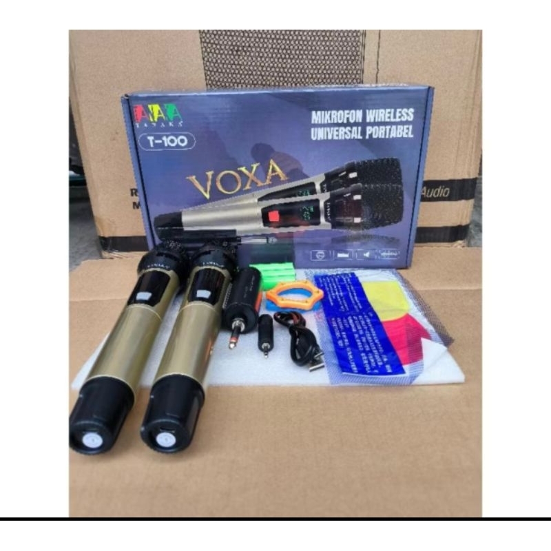 Jual mik wireless Tanaka voxa T-100 system cas | Shopee Indonesia