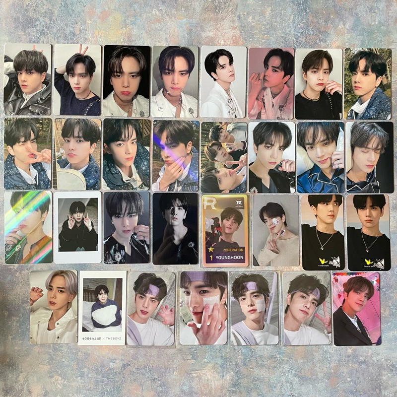 Jual [PART 2] THE BOYZ TBZ YOUNGHOON OFFICIAL TRADING CARDS MD MERCH ...