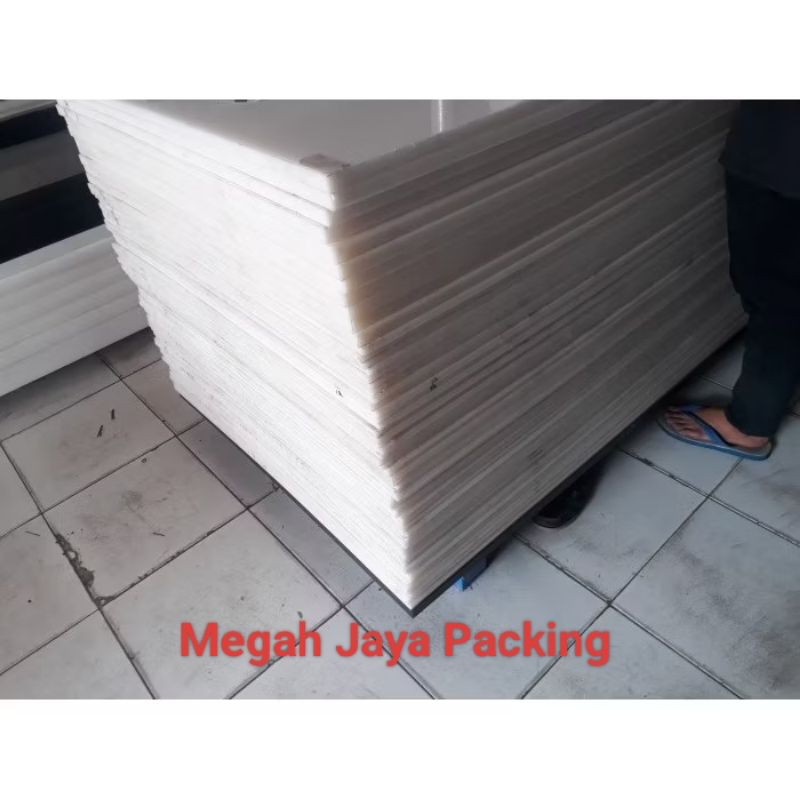 Jual Nylon PE 10mm x 100cm x 200cm Lembaran (Polyethylene Sheet/HDPE Plate) | Shopee Indonesia