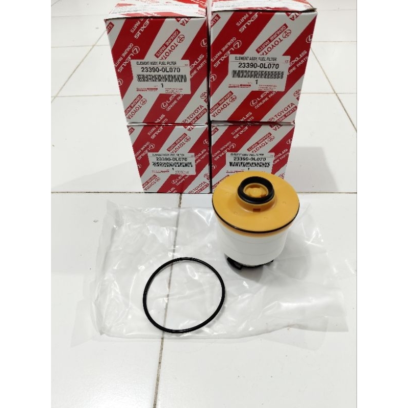 Jual filter solar fuel toyota innova reborn fortuner vrz hilux 2016 ...