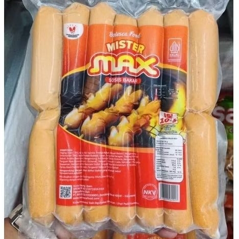 Jual sosis bakar mistermax mini isi 14 500gr/mrmax sosis bakar | Shopee ...