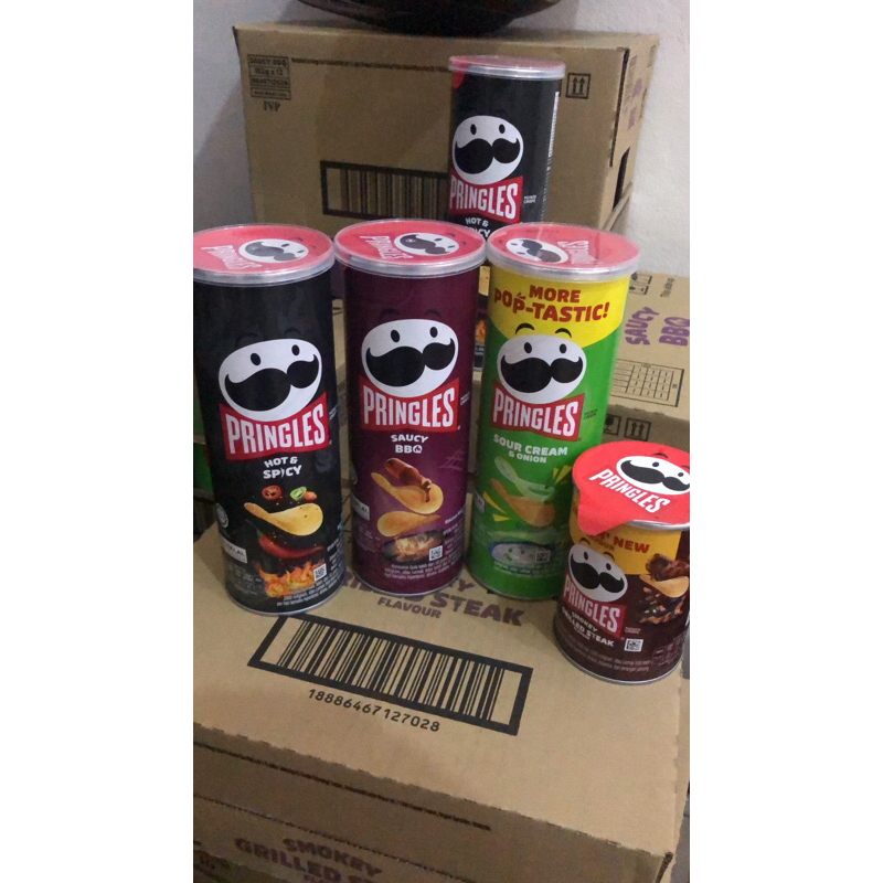 Jual PRINGLES 1KARTON 12pcs | Shopee Indonesia