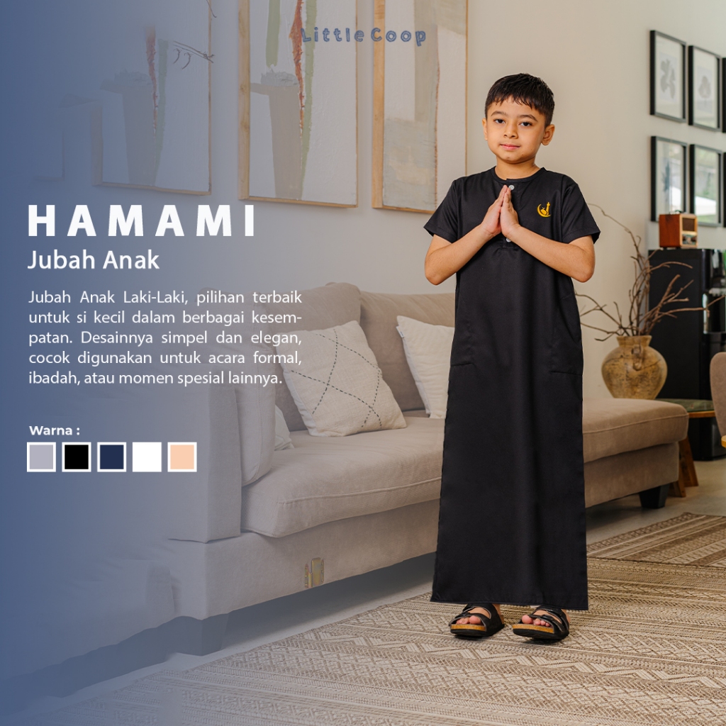 Jual Little Coop - Hamami Jubah Anak Laki Laki Gamis Anak Laki Laki ...