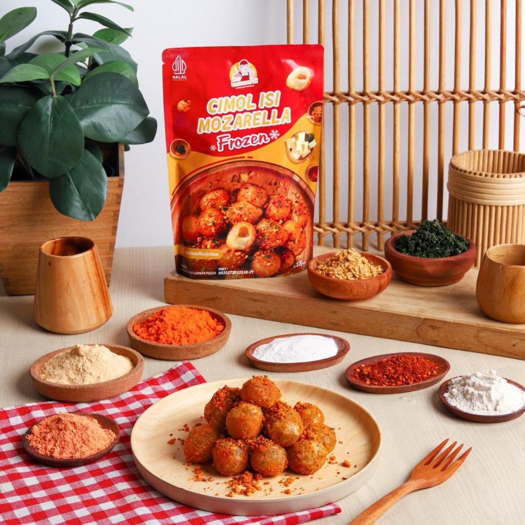 Jual Cimol Mozarella 18 Bojot AA Bonjot Frozen isi Ayam 16 Keju Sambal ...