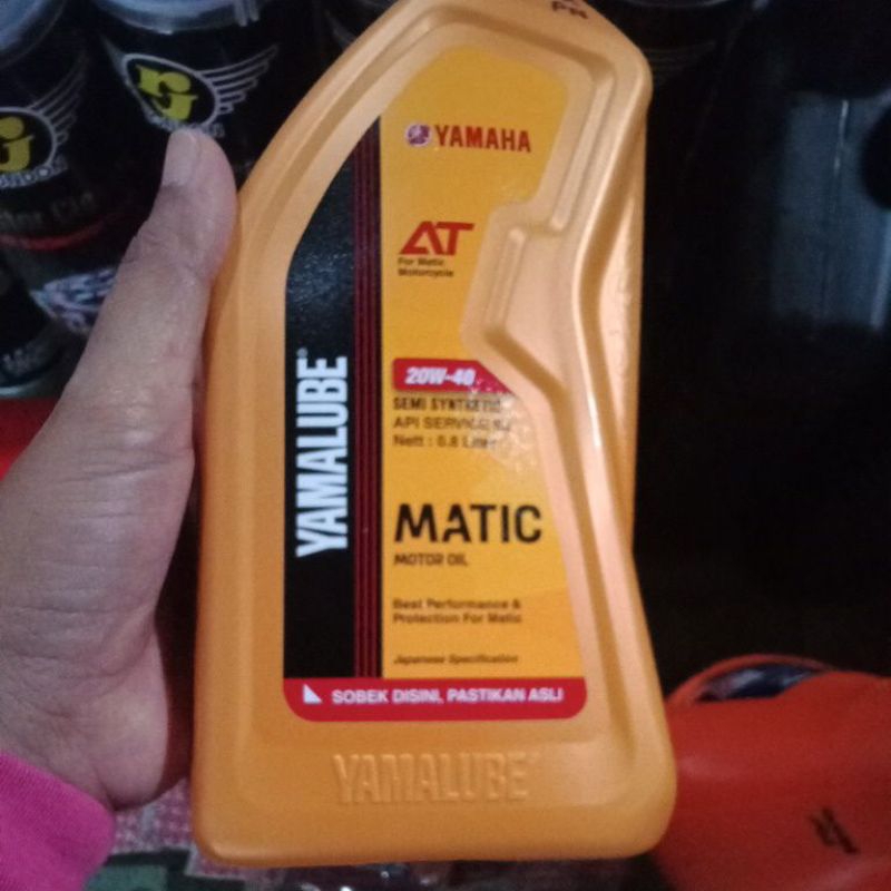 Jual Yamalube Matic Motor Oil 800ml / Oli motor matic/Oli Matic ...