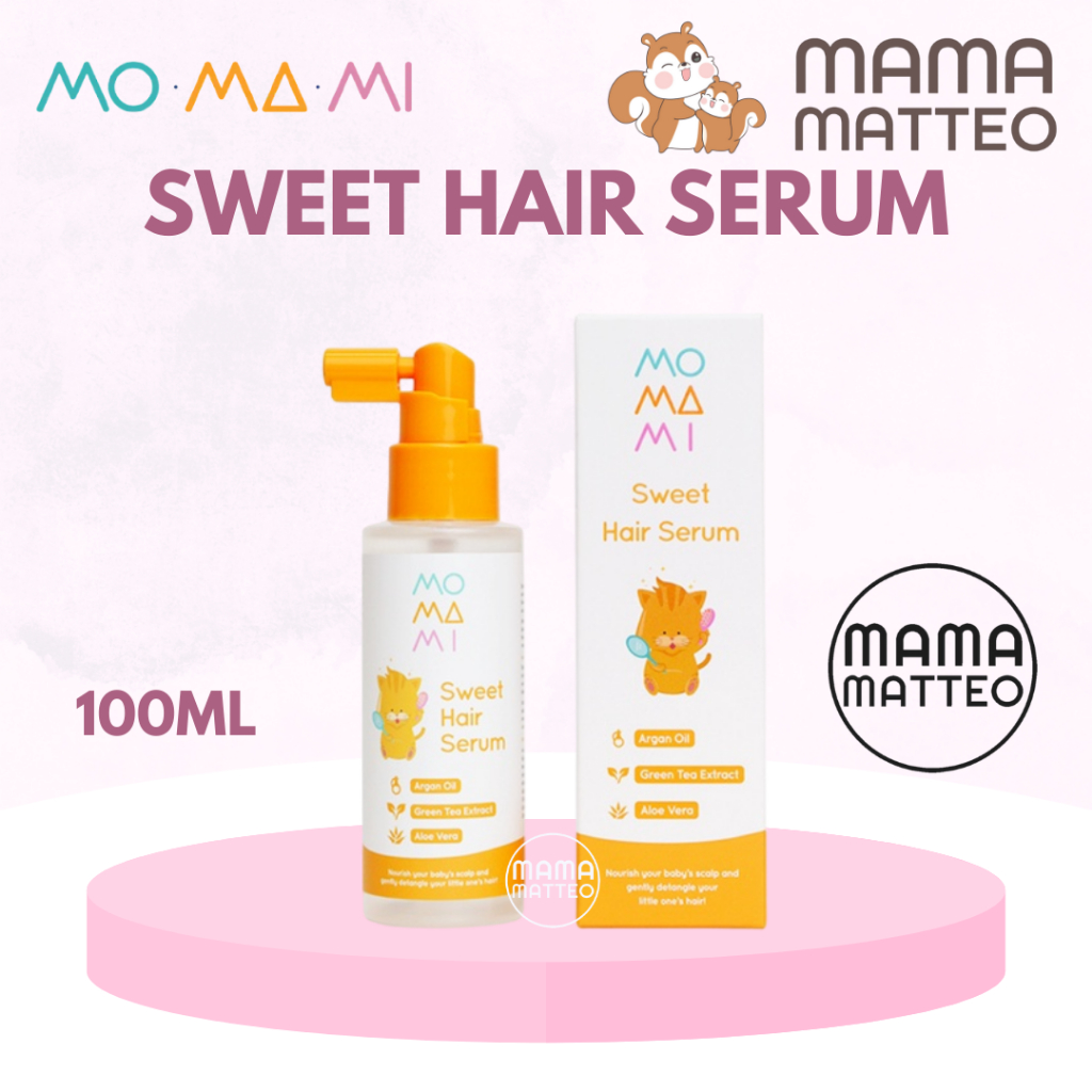 Jual MOMAMI Sweet Hair Serum 100ml / Melembutkan & Penumbuh Rambut Bayi ...