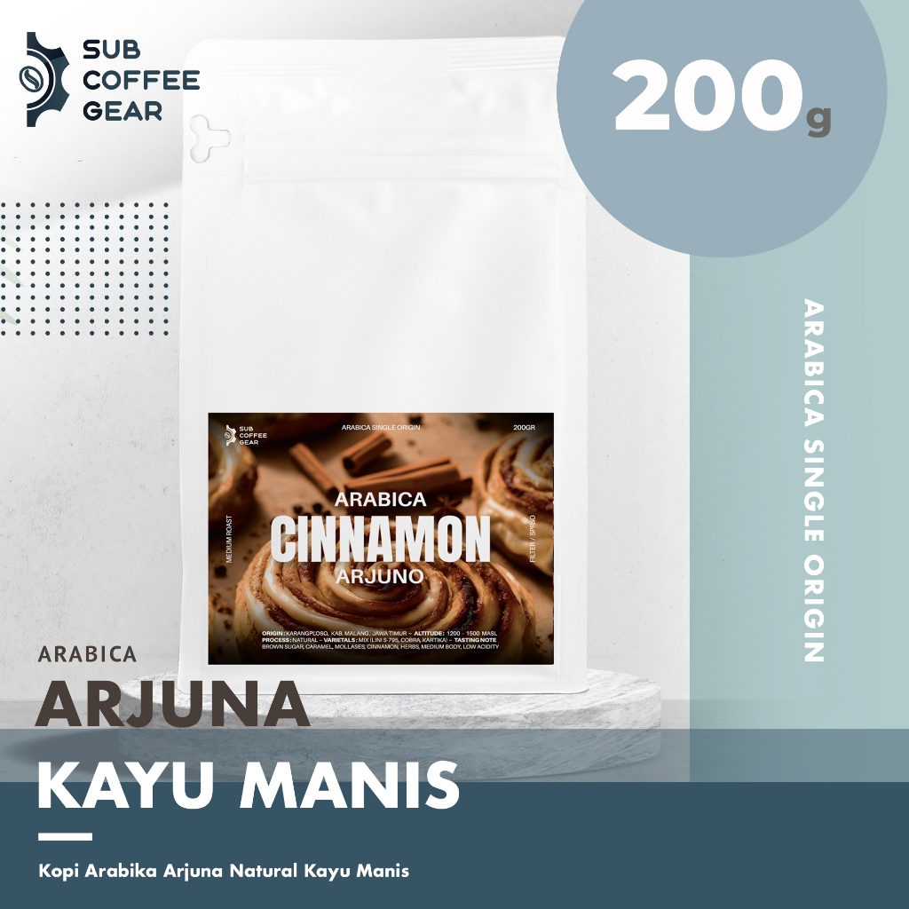 Jual KOPI ARABIKA ARJUNA CINNAMON KARANGPLOSO MALANG NATURAL PROCESS ...