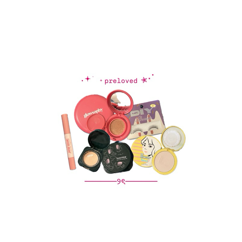 Jual MAKE UP | LUXCRIME TWO WAY CAKE | GLOWSOPHY CUSHION | PINK FLASH ...