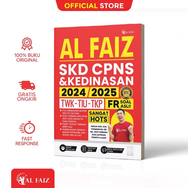 Jual Buku SKD CPNS Kedinasan Al Faiz original | Shopee Indonesia