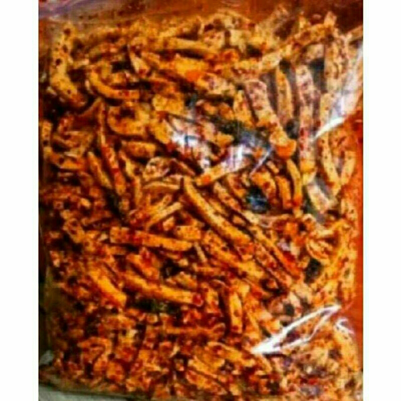 Jual basreng sultan bandung basreng viral pedas daun jeruk | Shopee ...