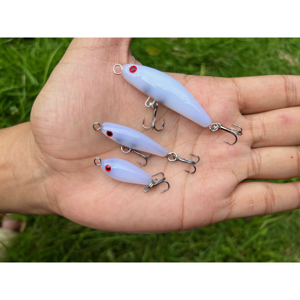 Jual LURE HAMPALA 2,5CM 3,5CM 5CM / LURE CASTING HAMAPALA / LURE GLUE ...