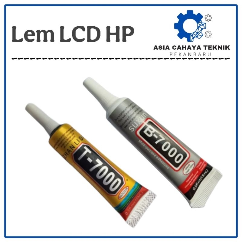 Jual Lem Touchscreen T7000 B7000 15 ML Perekat LCD Lem Hp Back Cloor ...