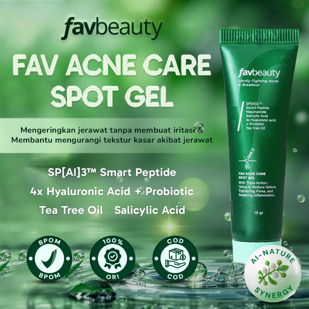 Jual FAV Beauty Acne Care Spot Gel | Obat Totol Kulit Wajah Berjerawat ...
