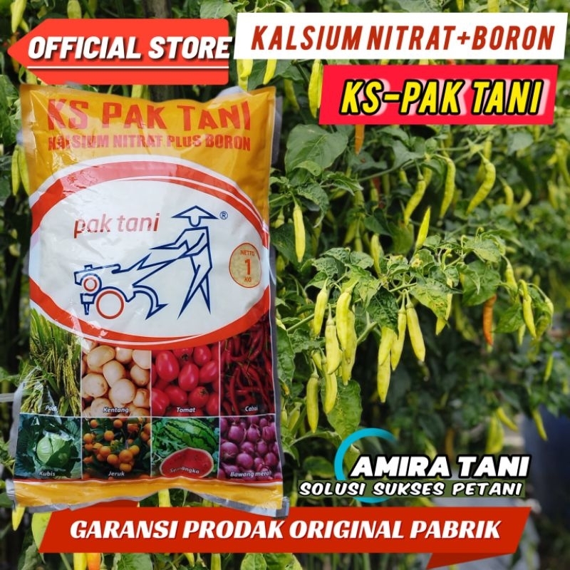 Jual PUPUK KS PAK TANI 1KG KALSIUM NITRAT BORON | Shopee Indonesia