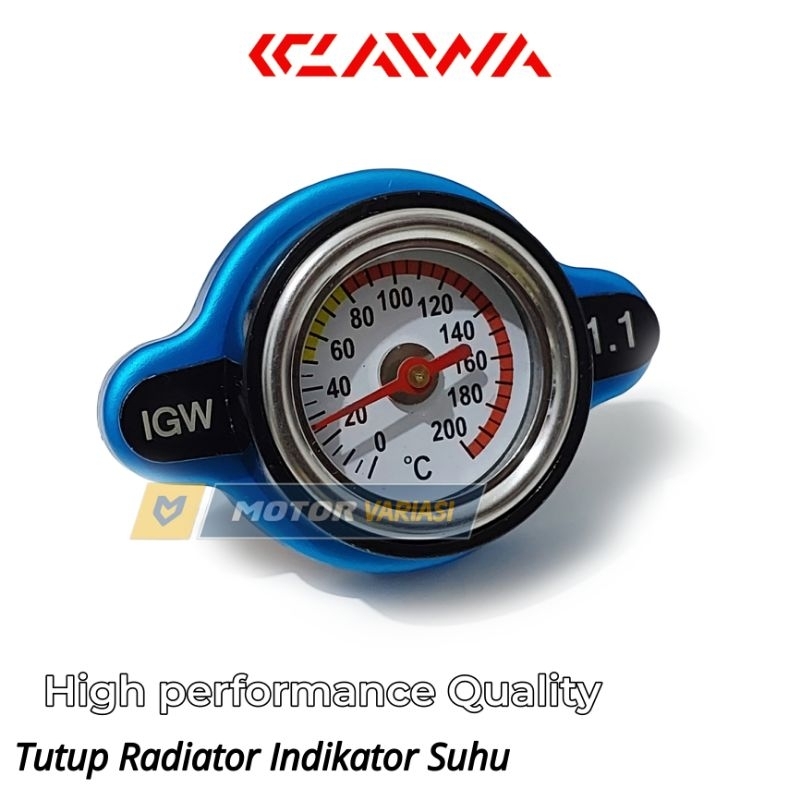 Jual CAP TUTUP RADIATOR TEMPERATUR DMN CAP RADIATOR INDIKATOR SUHU 1.1 ...
