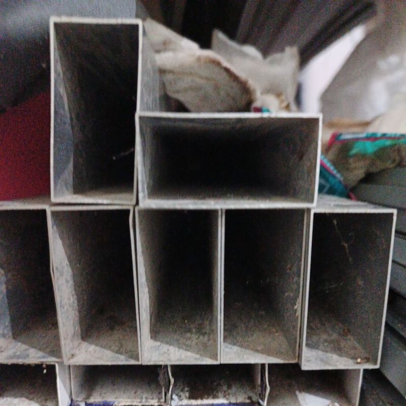 Jual pipa kotak/hollow/sipatan 25 x 50 mm (1" x 2") per meter. | Shopee ...