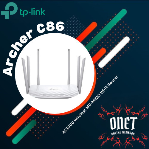 Jual TP-LINK Archer C86 AC1900 Wave2 Wireless MU-MIMO Wi-Fi Router ...