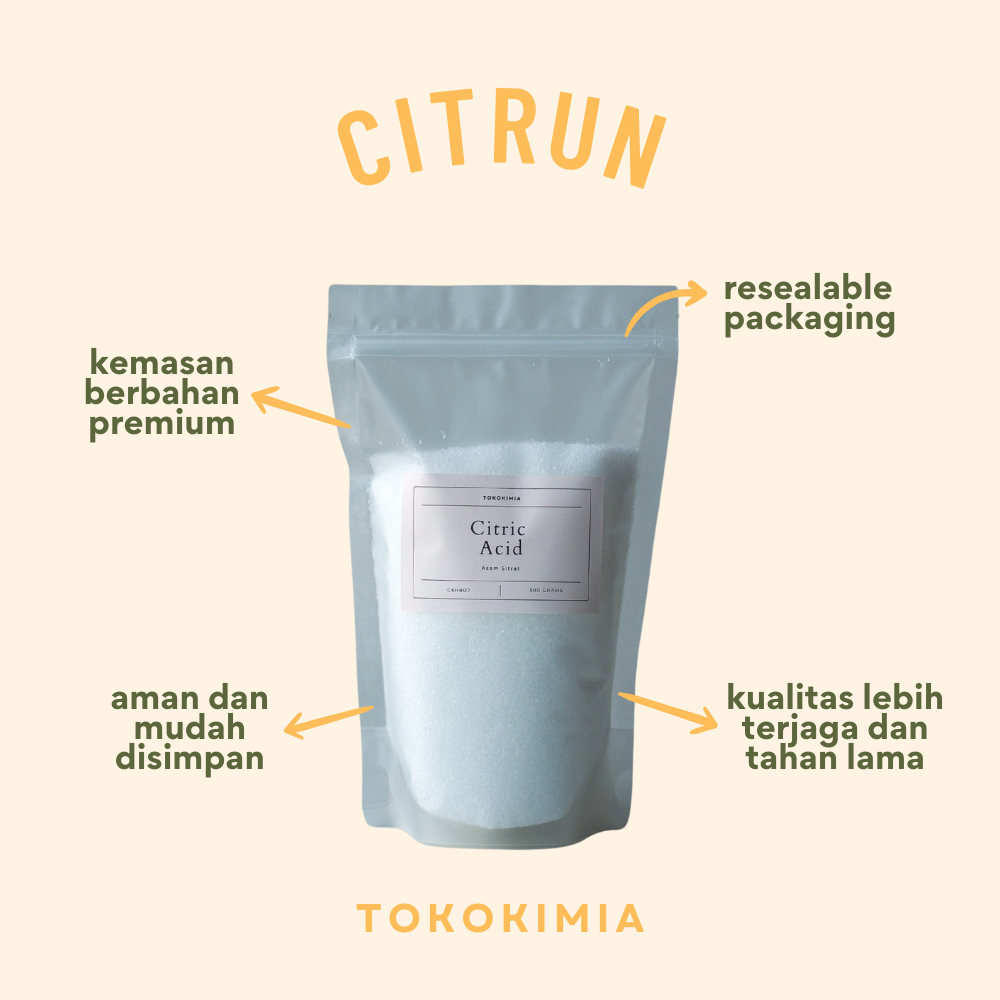 Jual Citric Acid - Asam Sitrat Food Grade Serbuk Ajaib Pembersih ...