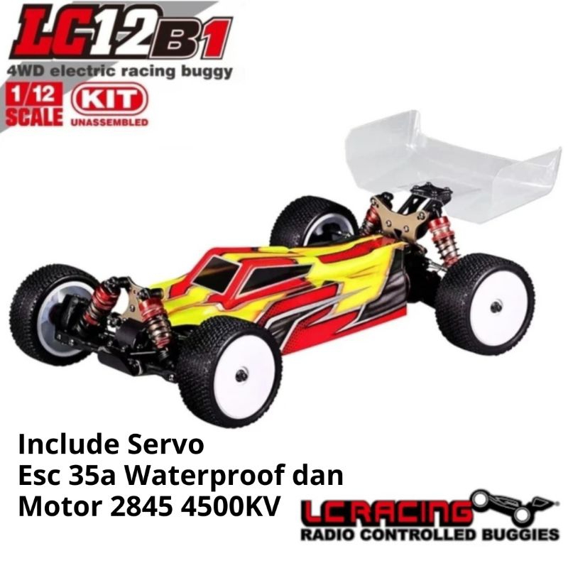 Jual LC Racing LC12B1 1/12 4WD Center Slipper Clucth Competition Buggy ...