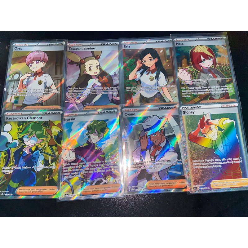 Jual POKEMON INDONESIA ID TRAINER SUPPORTER SSR SR SUPER RARE ORTO ...