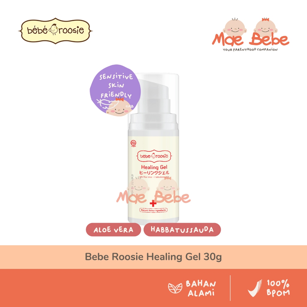 Jual Bebe Roosie Healing Gel With Aloe Vera & Habbatussauda Obat Luka ...