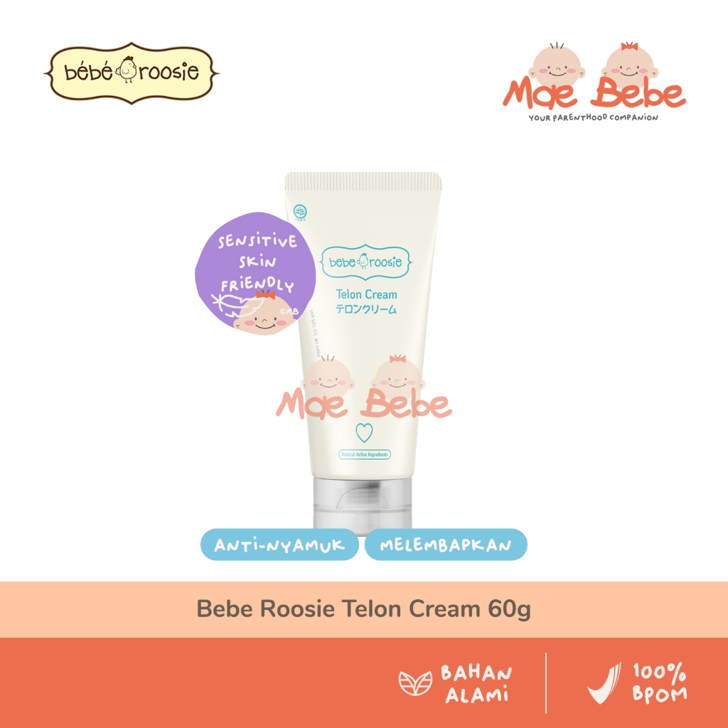 Jual Bebe Roosie Telon Cream Krim Minyak Telon Menghangatkan ...