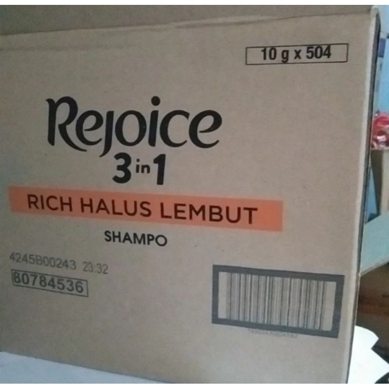 Jual Sampo Rejoice rich sachet 1 karton | Shopee Indonesia