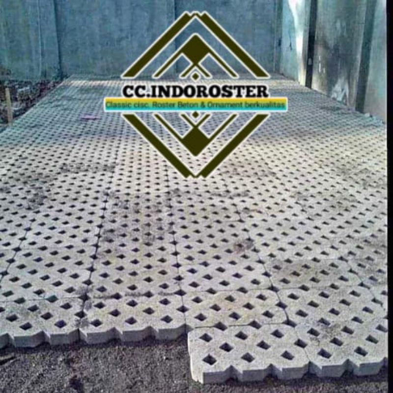 Jual GRASSBLOCK/PAVING RUMPUT = TEBAL 6 CM | Shopee Indonesia