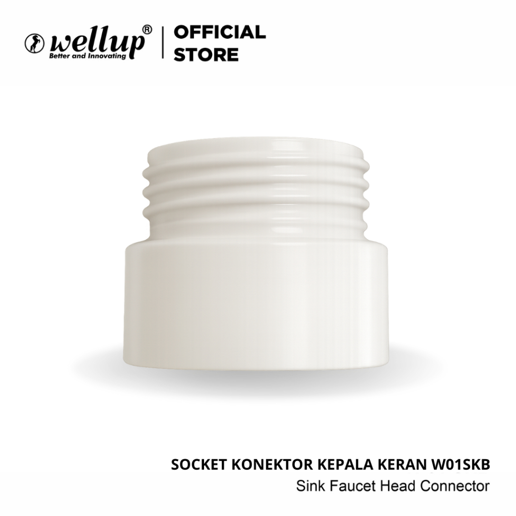 Jual Socket Konektor Kepala Keran Angsa W01SKB Wellup | Shopee Indonesia