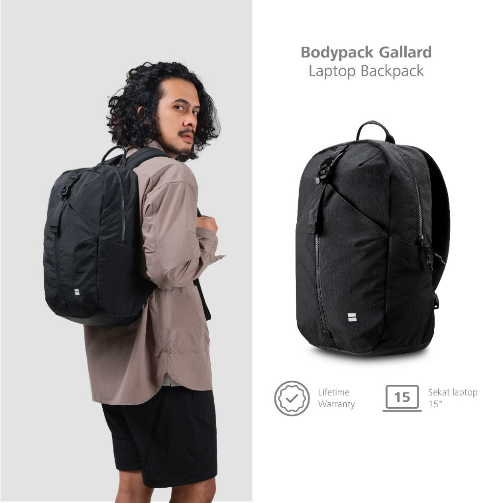 Jual Bodypack Gallard Laptop Backpack 14 Inch Tas Ransel Kerja Kuliah ...