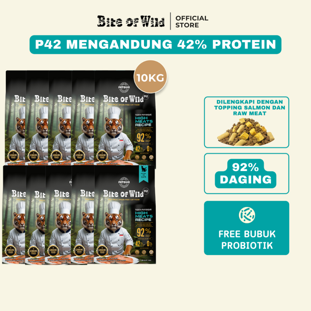 Jual Bite of Wild - Makanan Kucing Kering Catfood Grain Free 10kg【GM ...