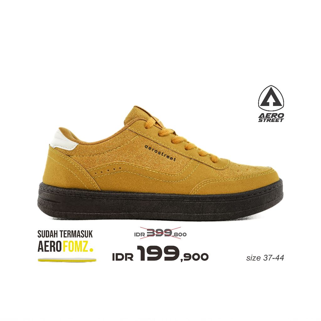 Jual Aerostreet 37- 44 Austin Coklat Tua Kuning Mustard Natural ...