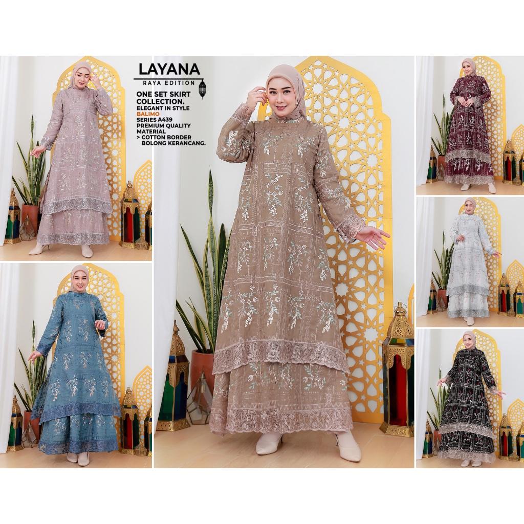 Jual Balimo one set rok kerancang / Setelan Atasan dan Rok by Balimo ...