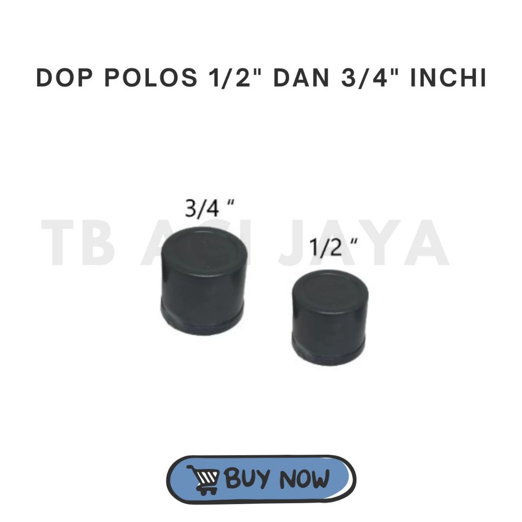 Jual DOP Polos 1/2 dan 3/4 INCH | Shopee Indonesia