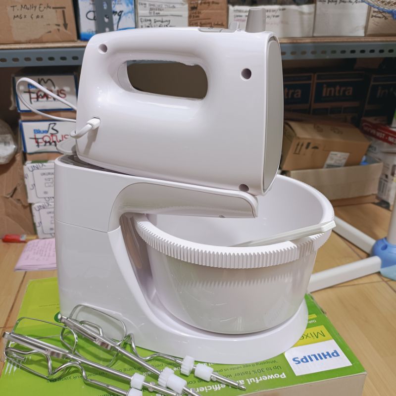 Jual Mixer Philips - 2 Liter - HR1559/50 - Stand Mixer - Mikser Philips ...