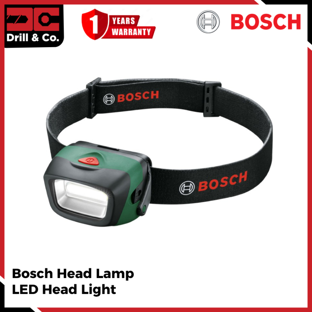 Jual Bosch LED COB Camping Headlamp Head Torch Headlight Flashlight ...