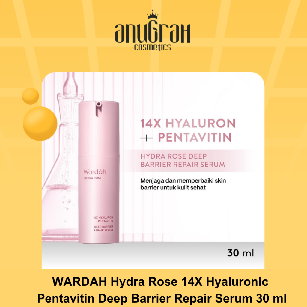 Jual WARDAH Hydra Rose 14X Hyaluronic Pentavitin Deep Barrier Repair ...