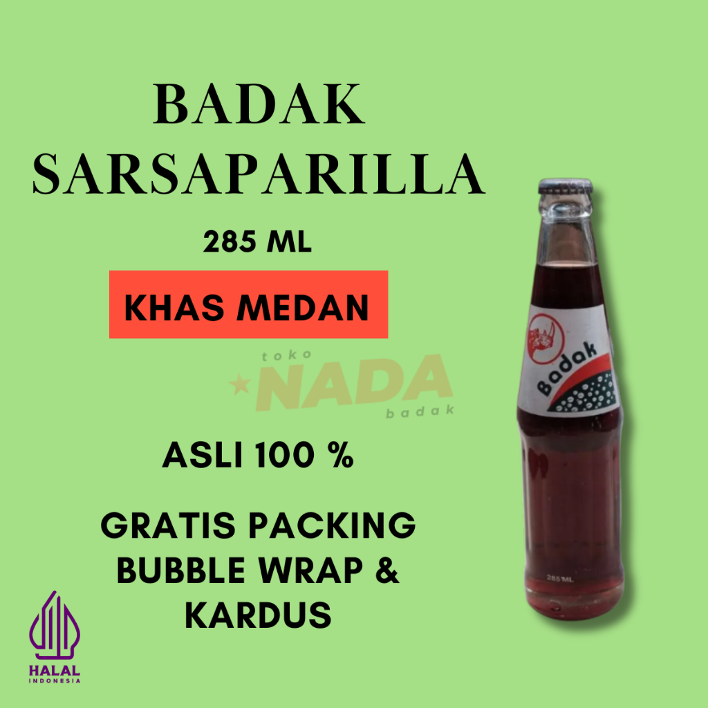 Jual Minuman Cap Badak Rasa Sarsaparilla | Shopee Indonesia