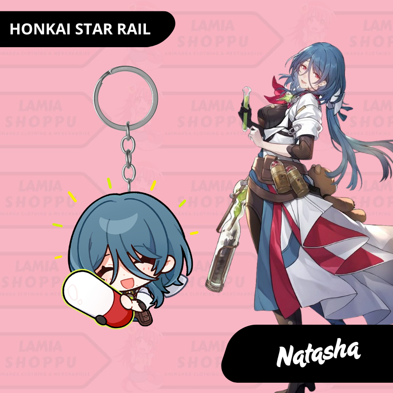 Jual Gantungan Kunci Honkai Star Rail | Ganci Natasha HSR | Keychain ...