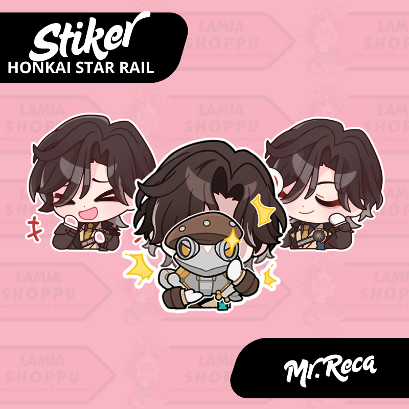 Jual Stiker Honkai Star Rail Mr Reca | Sticker Mr Reca HSR | Merch ...