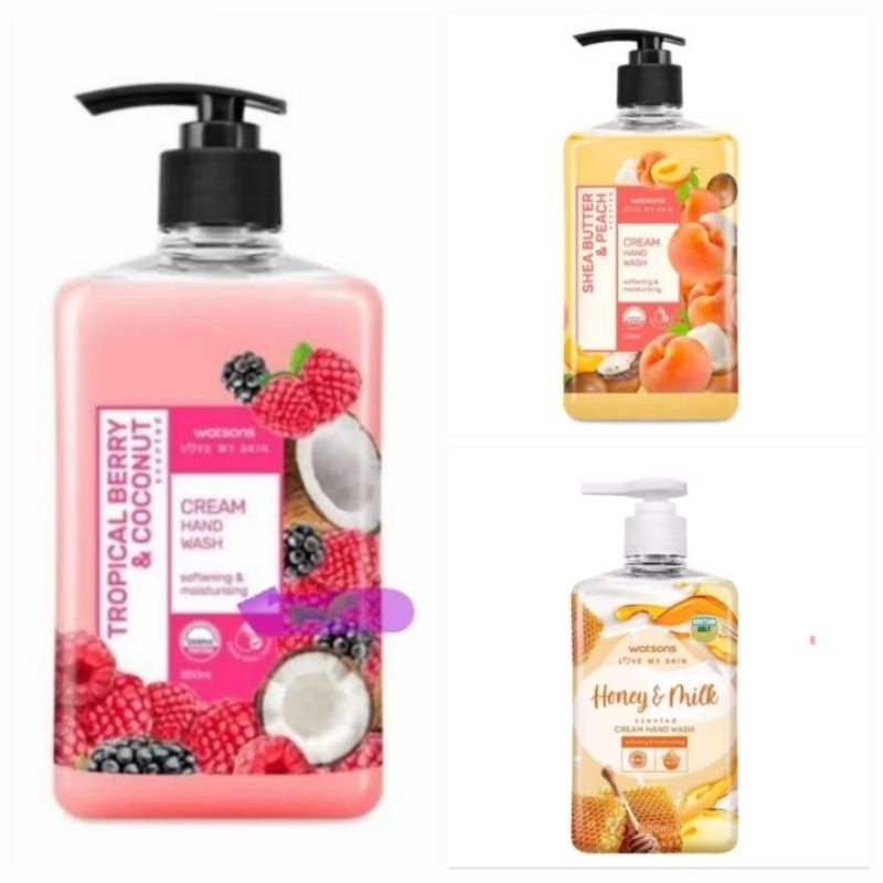 Jual HAND WASH CREAM WATSONS 500 ML | Shopee Indonesia