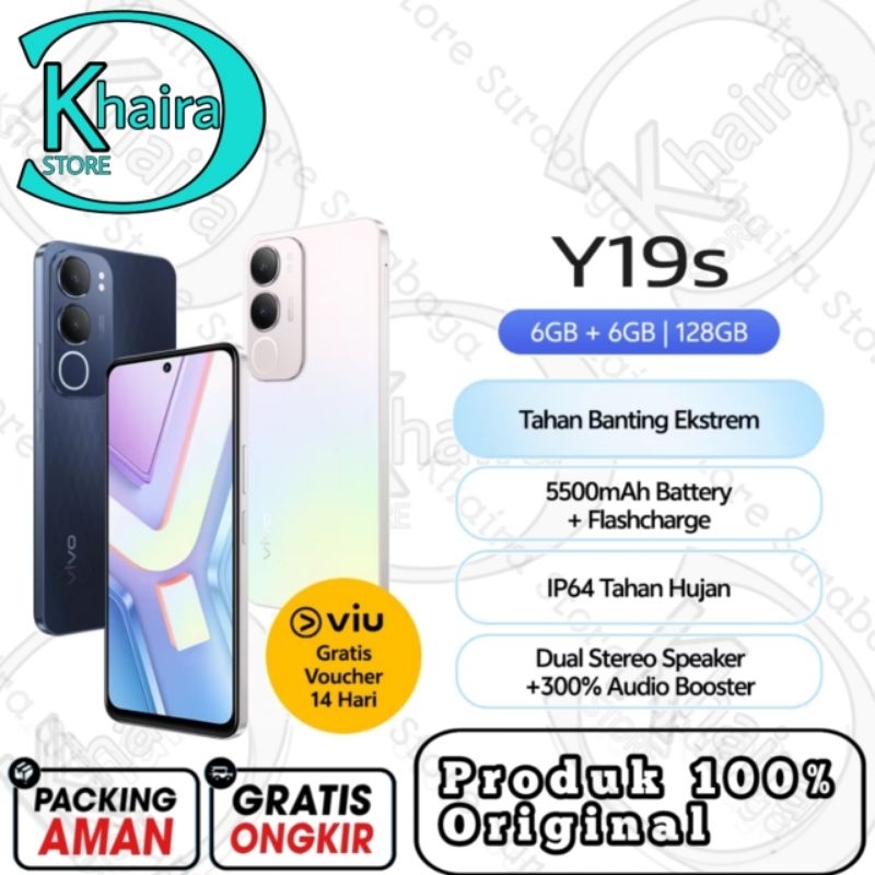 Jual VIVO Y19S RAM 6/128GB, RAM 4/128GB, RAM 4/64GB SEGEL BERGARANSI ...