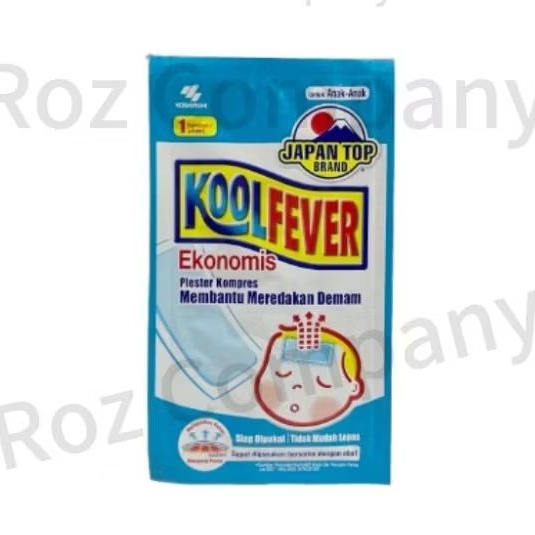 Jual KOOLFEVER ANAK // 2 LEMBAR 12 PCS | Shopee Indonesia