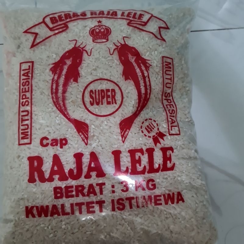 Jual Beras raja lele 3 kg | Shopee Indonesia