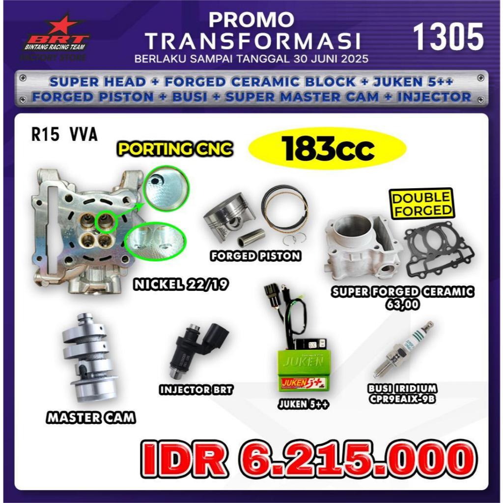Jual Brt Super Head + Forged Ceramic Block + Juken 5++ + Forged Piston ...