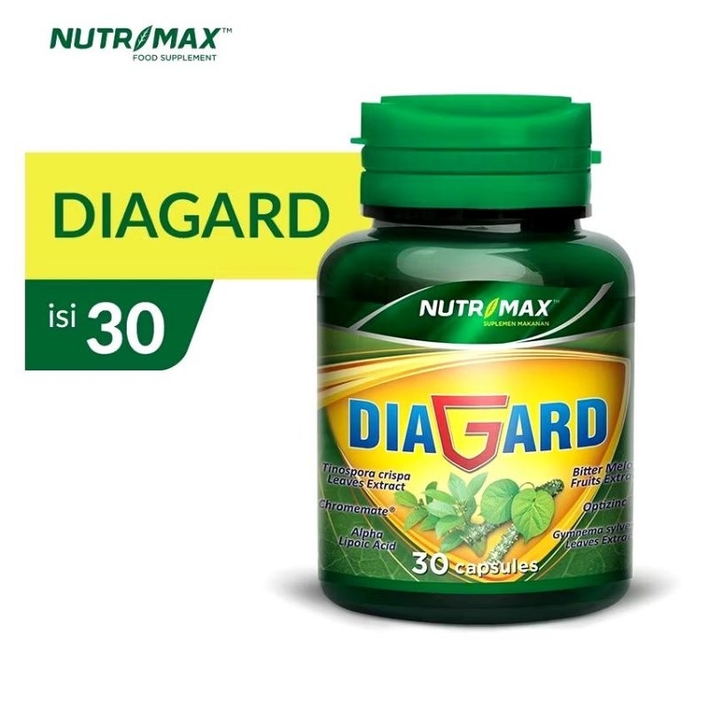 Jual Nutrimax Diagard 30Casules untuk Gula Darah Diabetes Kencing Manis ...